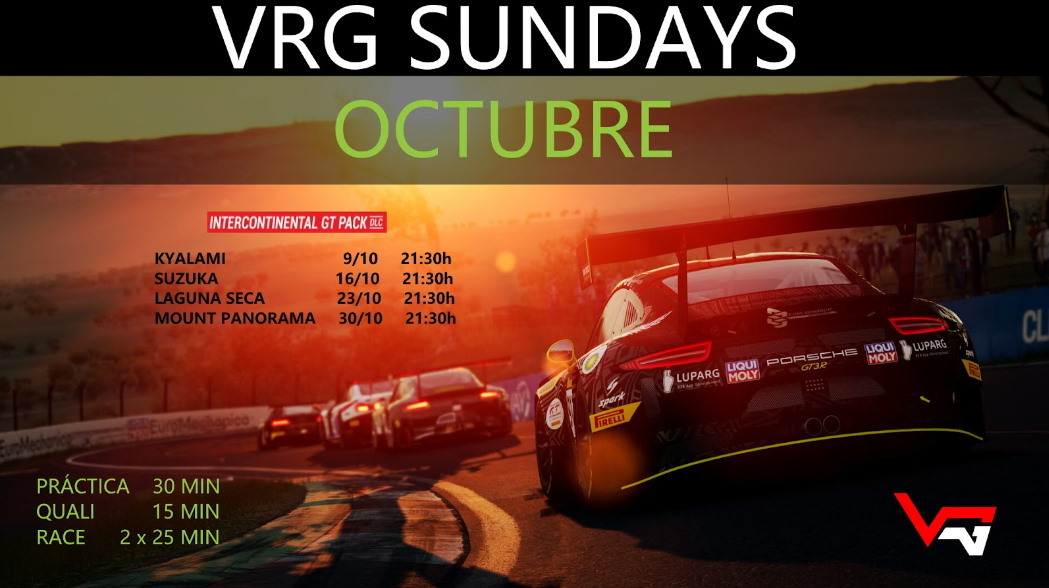 Liga mensual Assetto Corsa Competizione VRG